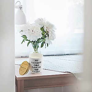 Gifts for Mom & Dad from Daughter Son - Best Mom & Dad Gifts, Funny Birthday & Mothers Day & Thanksgiving & Christmas Gifts, Vanilla Coconut Candles(11.5oz)