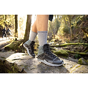 Under Armour Adult Hitch Coldgear Boot Socks, 2-Pairs , Pitch Gray/Black , Large