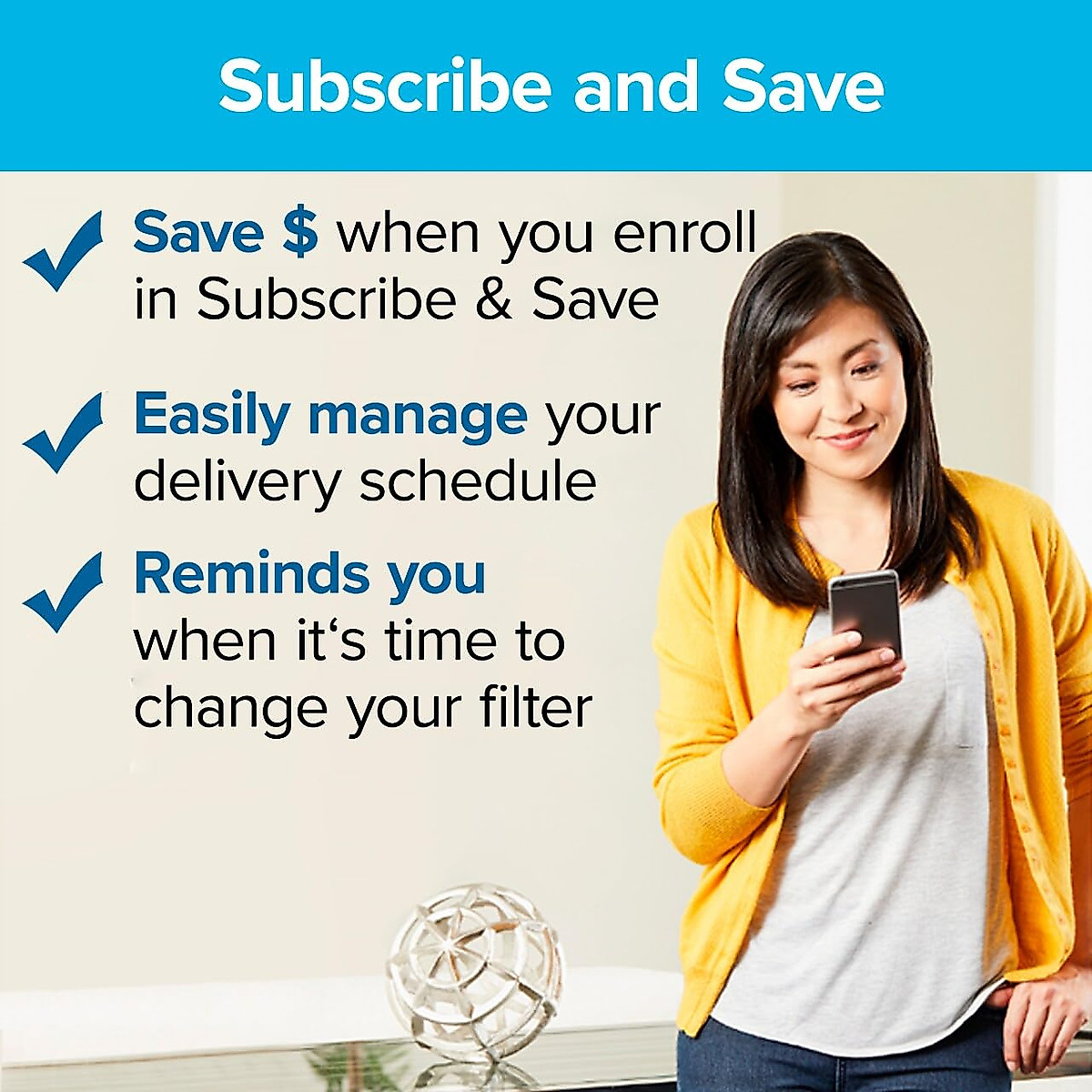 Filtrete 20x25x1, AC Furnace Air Filter, MPR 1200, Allergen Defense Odor Reduction, 2-Pack (exact dimensions 19.688 x 24.688 x 0.84)