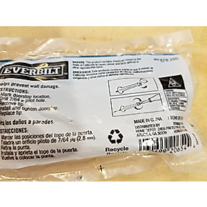 everbilt Chrome Finish Solid Doorstop