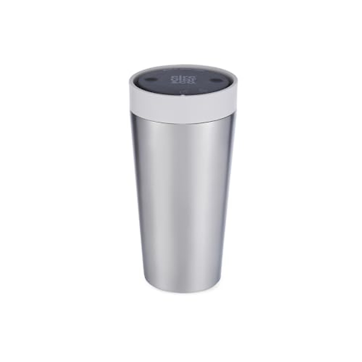 Circular & Co Stainless Steel Coffee Cup - 12oz - Insulated Reusable Travel Mug - Made from Recycled Stainless Steel - 100% Leakproof Coffee Mug - Fully Lockable - Insulated for 6 Hours