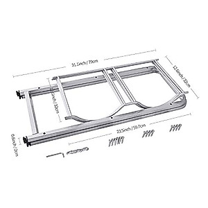 Ationgle 5 Gallon Water Cooler Jug Rack for 6 Bottles, 3-Tier Detachable Water Bottle Holder Heavy Duty Q235 Carbon Steel Water Jug Organizer with Floor Protection for Kitchen Office Home