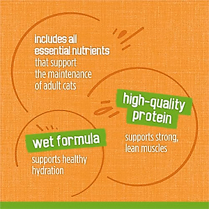 Purina Friskies Wet Cat Food Pate, Liver and Chicken Dinner - (Pack of 24) 5.5 oz. Cans