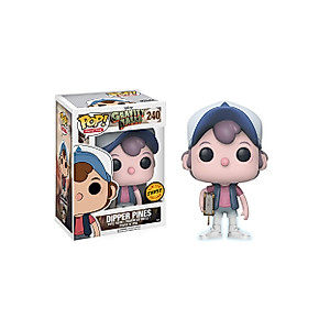 Funko Gravity Falls POP! Animation Dipper Pines Vinyl Figure #240 [Regular Version], Styles May Vary, Multicolor, Standard (12373)
