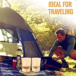 TCHEPIRO Kraft Stand up Pouch with Clear Window – 95% Biodegradable & Recyclable Bags - Reusable & Resealable Food Storage – Zip Lock & Tear Notch - Pack of 100 (7.09” x 10.24”)