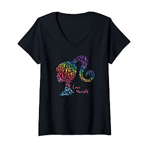 Barbie - Pride Silhouette V-Neck T-Shirt