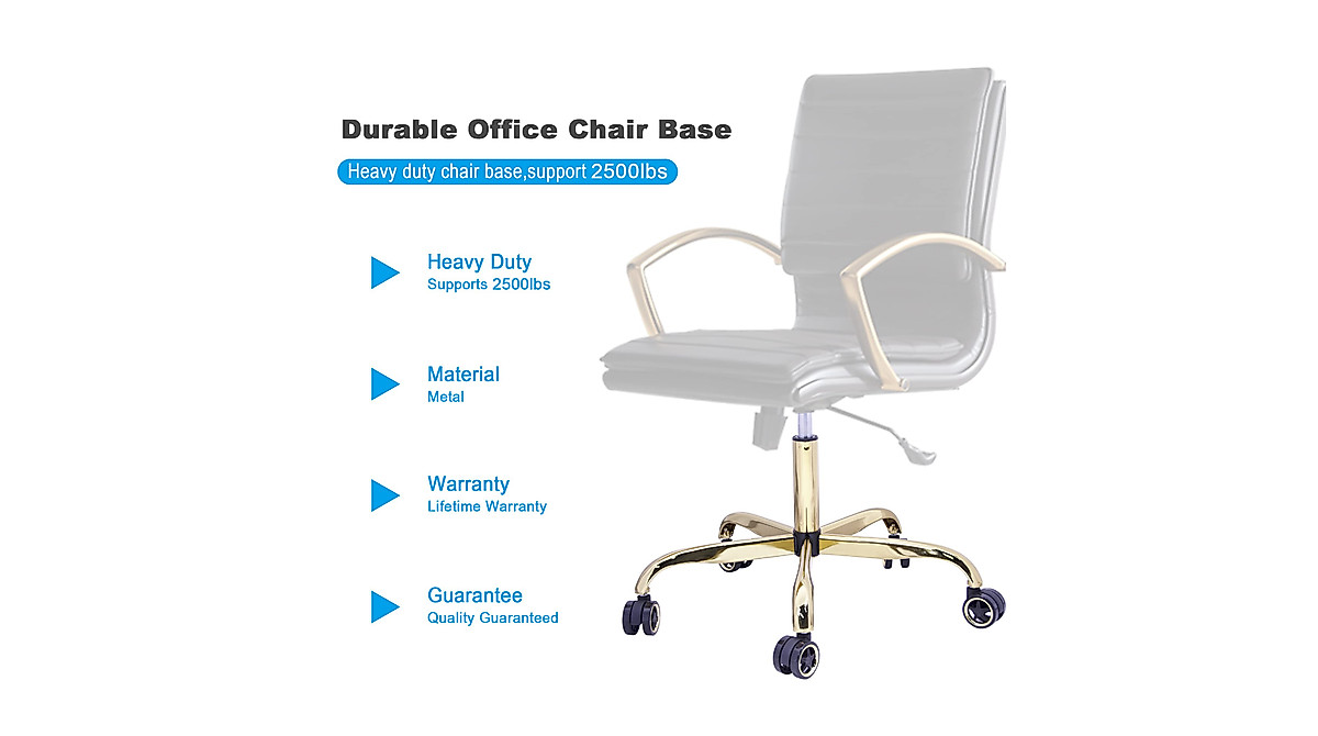 Frassie 28 Inch Metal Base Chair Replacement