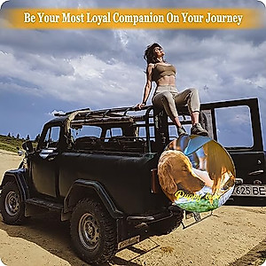 Custom Spare Tire Cover Personalized Tire Cover Customize Your Photo Text Logo Waterproof Dust-Proof Wheel Tire Covers Protectors Universal All Vehicles Trailer Camper RV RV SUV (15 inch)