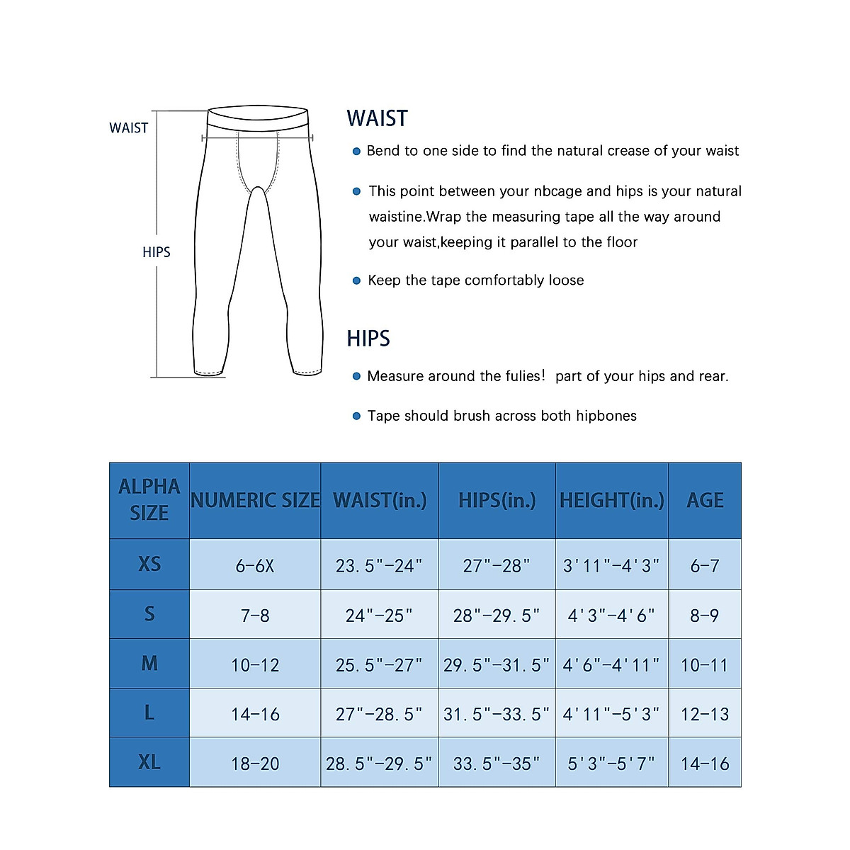TELALEO 3/4 Boys Youth Compression Leggings Tights Base Layer Sports Running Capris Kids for Workout Training 3PACK M