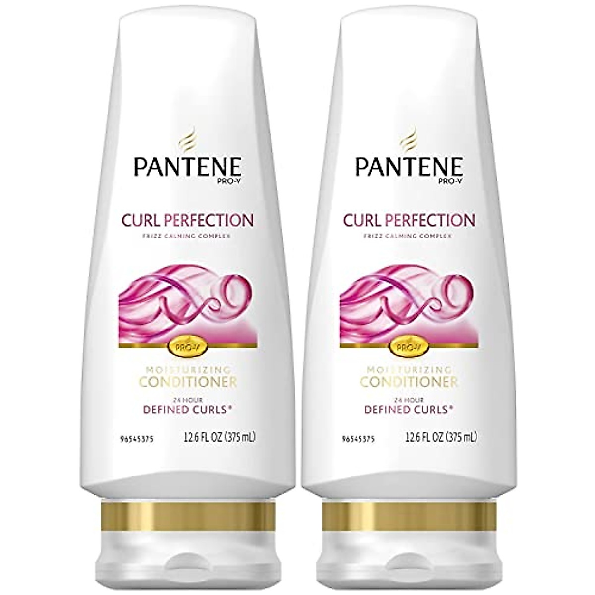 Pantene Pro-V Curly Hair Curl Perfection Moisturizing Conditioner, 12 Fl Oz (Pack of 2)