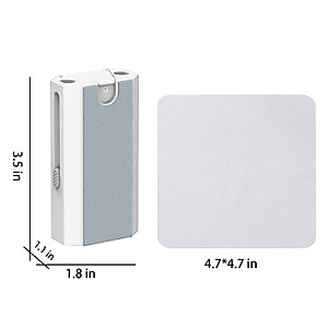 8 in 1 Electronic Cleaning kit - Keyboard Cleaner, Keyboard Cleaning Kit, Laptop Cleaner, Laptop Cleaning Kit, Electronic Cleaner Kit for Airpods Pro/Laptop/Phone(Give Away a Flannel Cloth) White