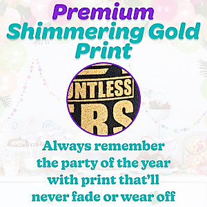 Happy 30th Birthday Decorations for Him and Her Can Cooler 12 Pack - Dirty 30 Birthday Decorations for Her and Him, Insulated Thermocoolers - Black & Gold (Original) (Original, Regular)