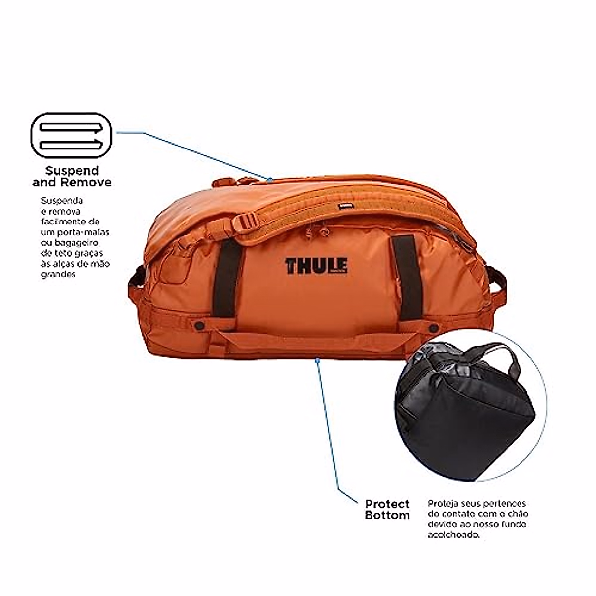 Thule Chasm Sport Duffel Bag 40L, Autumnal