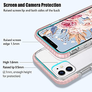 WOWTIFY Custom Phone Case for iPhone 12/iPhone 12 Pro, Personalized Multi-Picture Collage Photo Phone Cases,Customized Phone Cover with 6.1 inch