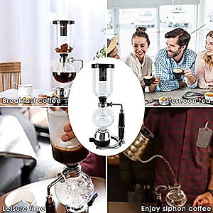 Boeng 5-Cup Coffee Syphon Tabletop Siphon (Syphon) Coffee Maker