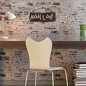 Liberty Imports Man Cave Hanging Wall Sign Decorative Mancave Wooden Novelty Decor