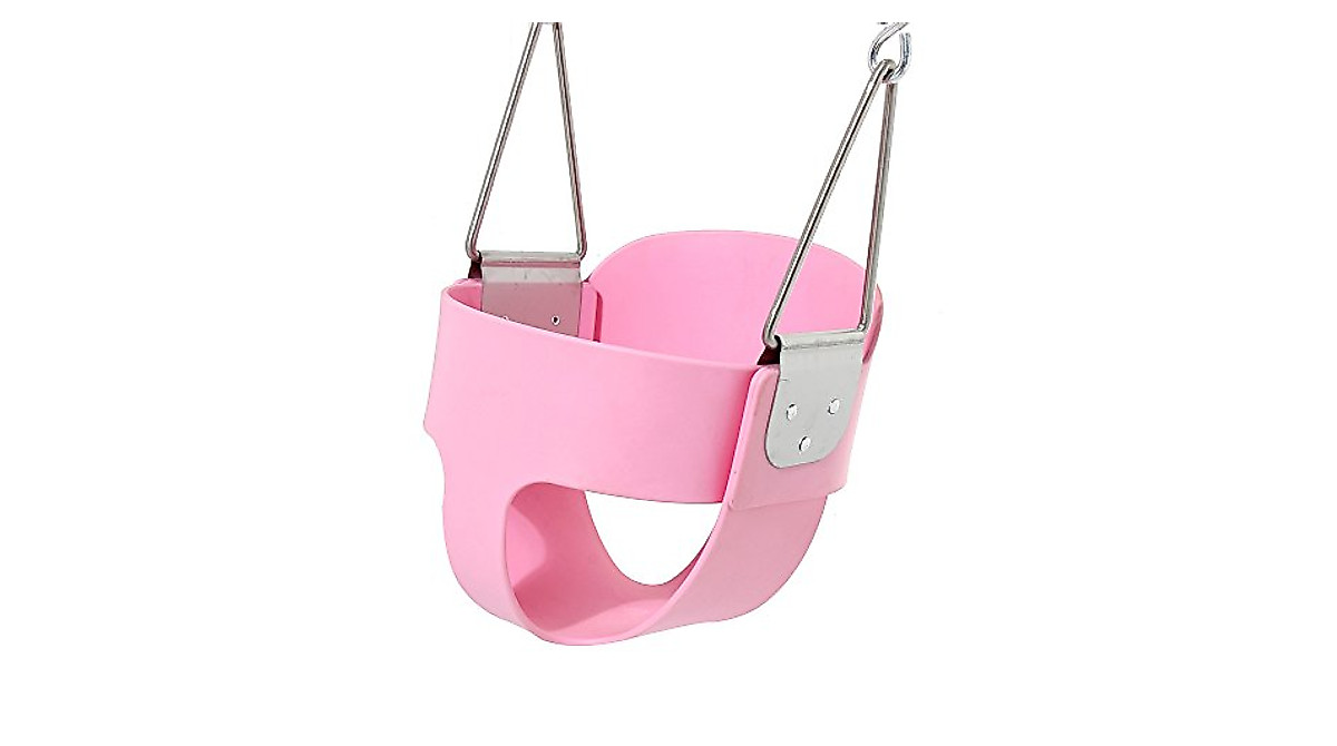 Take Me Away Pink Swing Seat - Heavy Duty Toddler Playground Swing