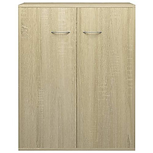 Sideboard, Storage Cabinet, Freestanding Console Table with 2 Doors, Entryway Cupboard for Kitchen Dining Room Living Room Bedroom