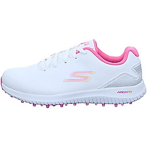 Skechers Go Golf Af Max 2 Womens Shoes Size 8.5, Color: White Multicolour