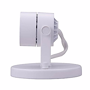 CLOUDY BAY LED Flush Mount Ceiling Spot Light,CRI90+ 8W 600lm 3000K Warm White Dimmable,Adjustable Tilt Angle Ceiling Light Fixture,White Finish