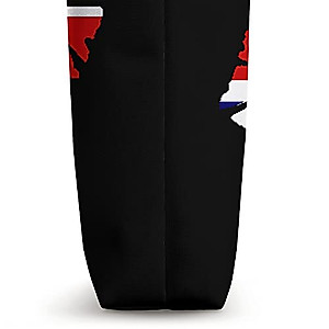 United Kingdom Flag Lip Kiss Mouth Gift for British People Tote Bag