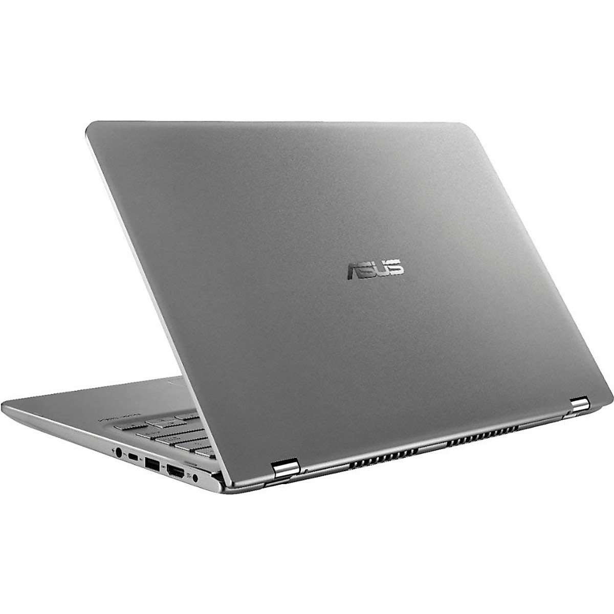2019 ASUS - 2-in-1 14" Full HD Touch-Screen Laptop - 8th Gen Intel Core i5-8250U - 8GB Memory - 128GB Solid State Drive - Windows 10 - Light Gray