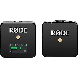 Rode Wireless GO Compact Digital Wireless Microphone System (2.4 GHz) with PL-5 Mini Omnidirectional Lavalier Microphone Bundle