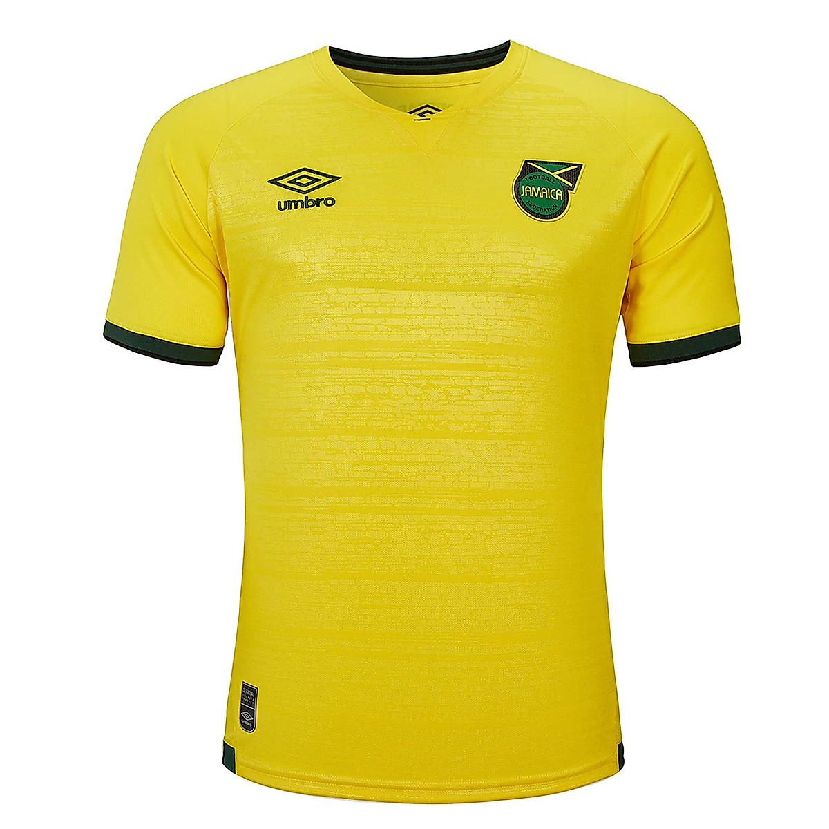Umbro Jamaica Home Men's Soccer Jersey- 2021/22 (Large) Yellow