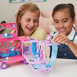 Hatchimals CollEGGtibles, Transforming Rainbow-Cation Camper Toy Car with 6 Exclusive Characters, 10 Accessories, Kids Toys for Girls Ages 5 and up