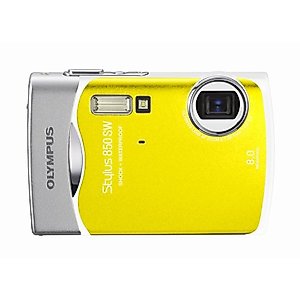 Olympus Stylus 850SW 8MP Digital Camera with 3x Optical Zoom (Yellow)