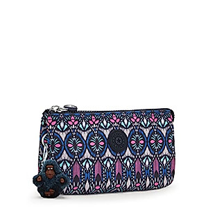 Kipling Women's Creativity Large Pouch, Versatile Cosmetics Kit, Lightweight Nylon Travel Organizer, Glorious Day