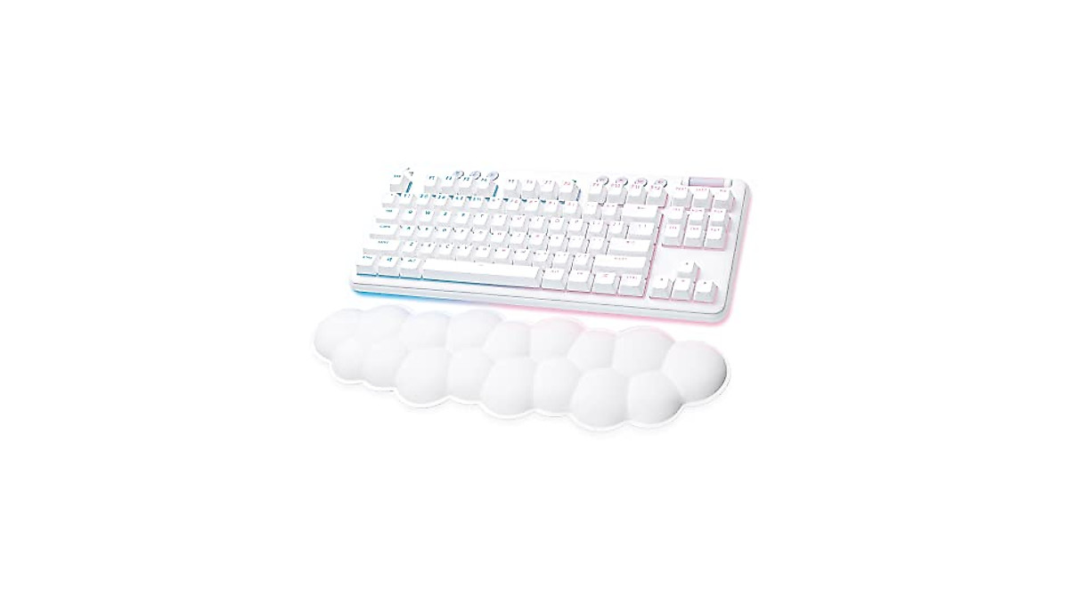 Logitech G715 Wireless Mechanical Gaming Keyboard - White Mist