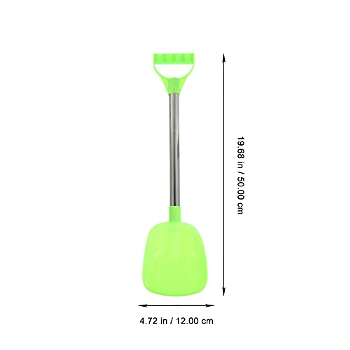 Sewroro Beach Shovels Beach Shovels 2pcs Shovels Toys Beach Snow Toys Shovels Sand Shovel Plastic Snow Shovels for Outdoor Garden Backyard Beach Snow(Random Color) 50cm Kids Snow Shovel Snow Pusher