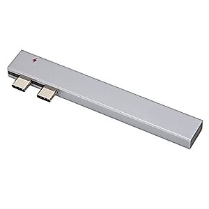 DualTypeCHub, Good Heat Dissipation TypeCHubAdapter Extended Multifunction Interface Stable Transmission USB Expansion for Computer for Laptop