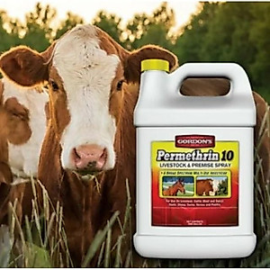 GORDON'S Permethrin 10 Livestock & Premise Spray, 1 Gallon, 9291072
