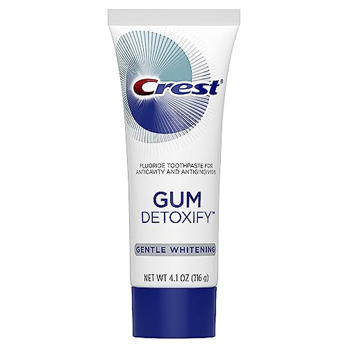 Crest Gum Detoxify Gentle Whitening Toothpaste, 4.1 Oz