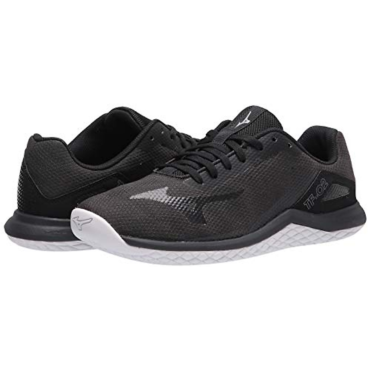 Mizuno Mens Tf-02 Cross Trainer, Black-grey, 9 US