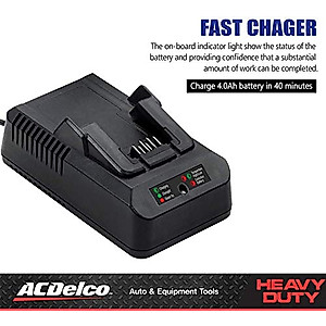 ACDelco ARI20138A1-3M P20 Series 20V Cordless Li-ion 3/8” 430 ft-lbs. Heavy Duty Brushless Impact Wrench Tool Kit with Carrying Case