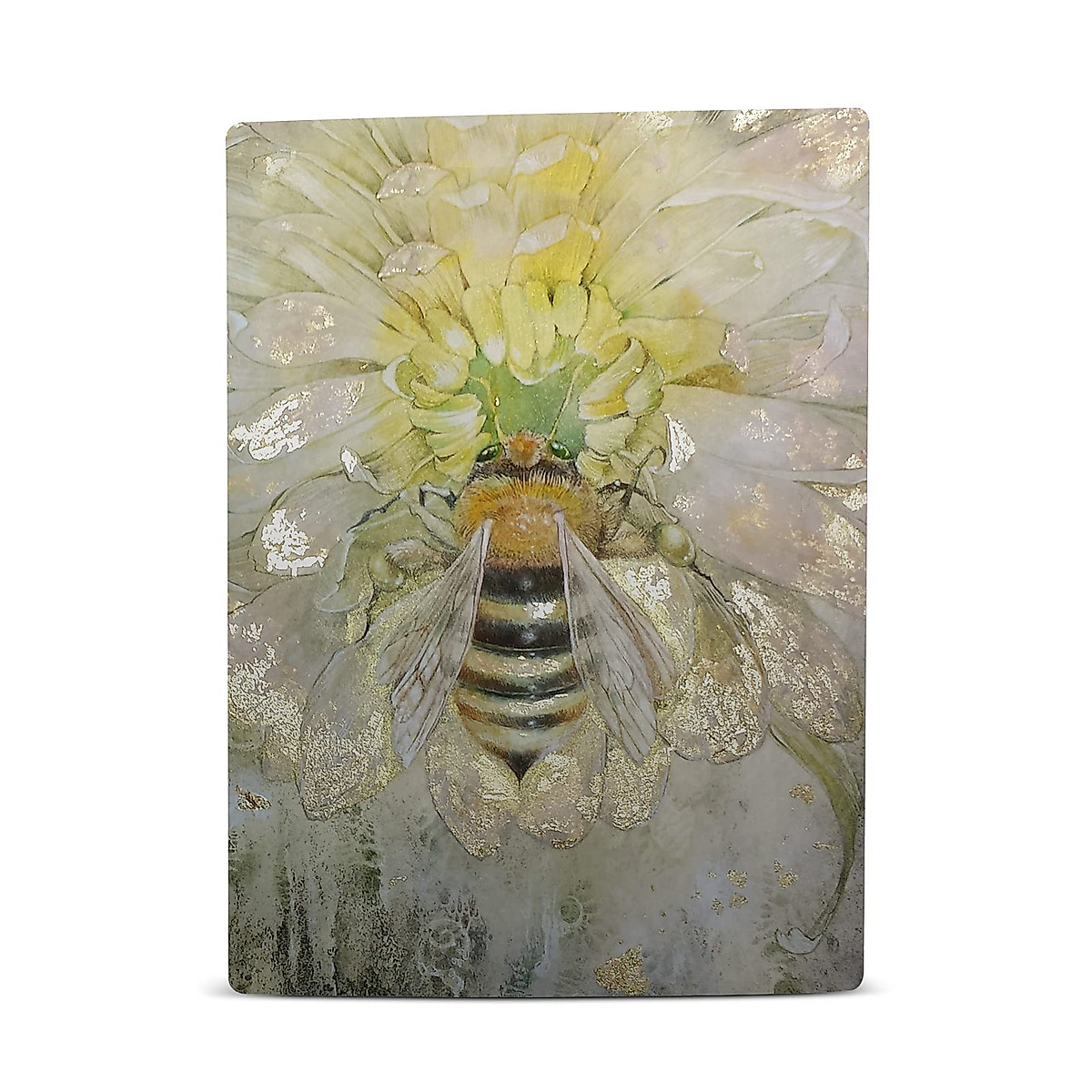 Head Case Designs Officially Licensed Stephanie Law Bee Art Mix Vinyl Faceplate Sticker Gaming Skin Case Cover Compatible with Sony Playstation 5 PS5 Digital Edition Console and DualSense Controller