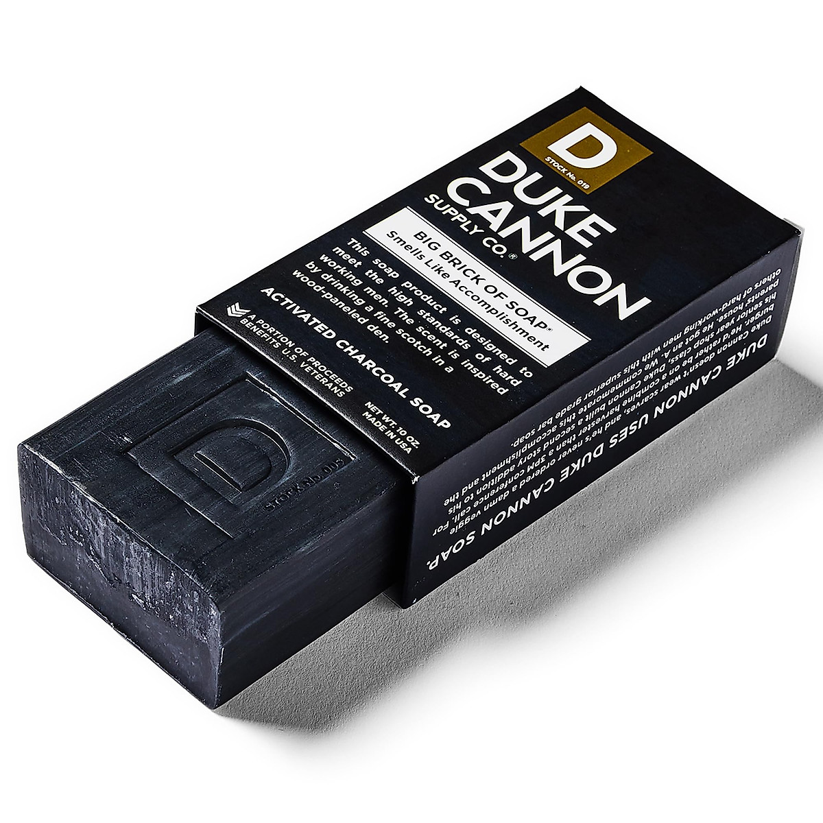 Duke Cannon WWII Era Big Brick of Soap for Men - Accomplishment, 10oz. Limited Edition