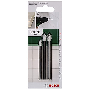 Bosch 2609255588 Tile Drill Bit Set (3 Pieces)