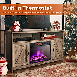 SIMOE 28 Inch Electric Fireplace Inserts, 900/1350W Wall-recessed & Freestanding Fireplace Heater with 3D Flame Colors and 4 Adjustable Brightness, 0-6H Timer, Remote Control, LED Display Fireplace