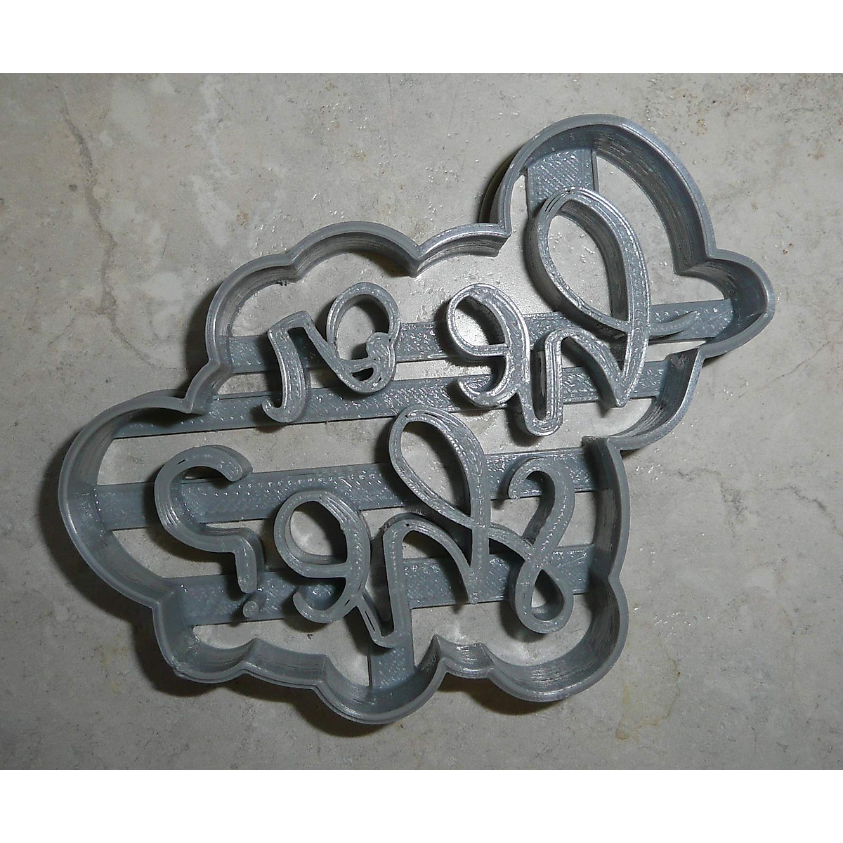 HE OR SHE GENDER REVEAL PARTY ANNOUNCEMENT BABY SHOWER COOKIE CUTTER MADE IN USA PR2522