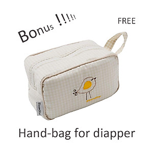 BLOOMSTAR Diaper caddy Baby Diaper Caddy Organizer Nursery Storage Bin Portable Holder Basket for Car |Gift Diapper Handbag