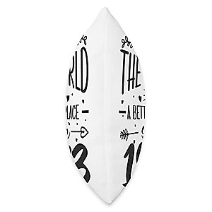 30th Birthday Gifts for Women and Men 30 Birthday Making The World a Better Place Since 1993 Throw Pillow, 18x18, Multicolor