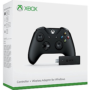 Microsoft CWT-00001 Xbox Controller + Wireless Adapter for Windows