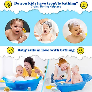 Bath Toys for 1-5 Year Old Boy Girls Gifts,Wind-Up Bathtub Baby Bath Toys for 3-6 Toddlers, Swimming Pool Water Toys for Kids Ages 2-7 Birthday Gifts(3 Pcs)