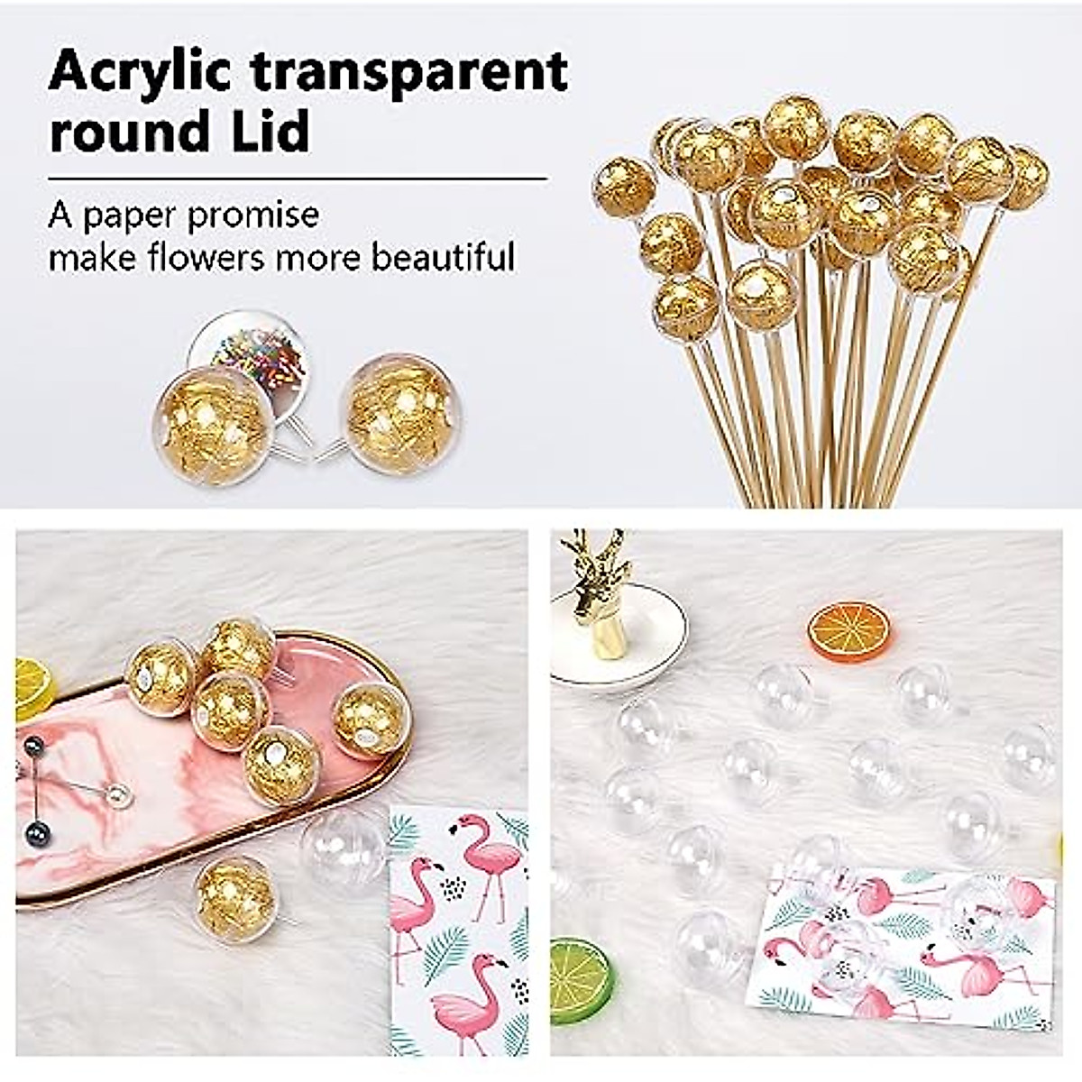 DOERDO 100pcs Clear Chocolate Box Holder Plastic Chocolate Candy Cups Mini Cupcake Muffin Holders for Valentine Day Birthday Party Supplies, 4x4CM