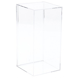Pioneer Plastics 083C Clear Plastic Display Case for 1:32 Scale Cars, 8" W x 3.75" D x 3.5" H (Mailer Box)