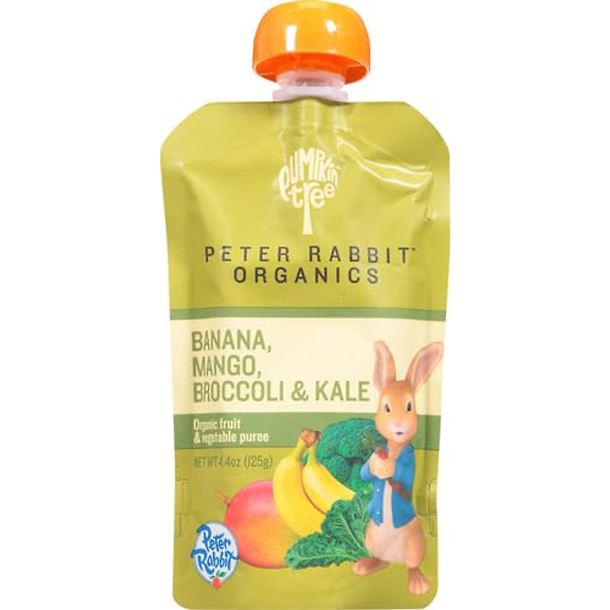 Peter Rabbit Organics Baby Kale Broccoli Mango, 4.40 oz- Packaging may vary